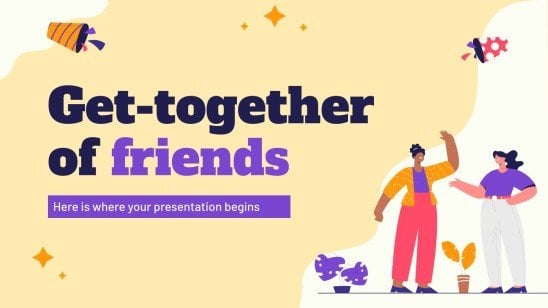 Plantillas gratis para Google Slides y PPT de temática fiesta