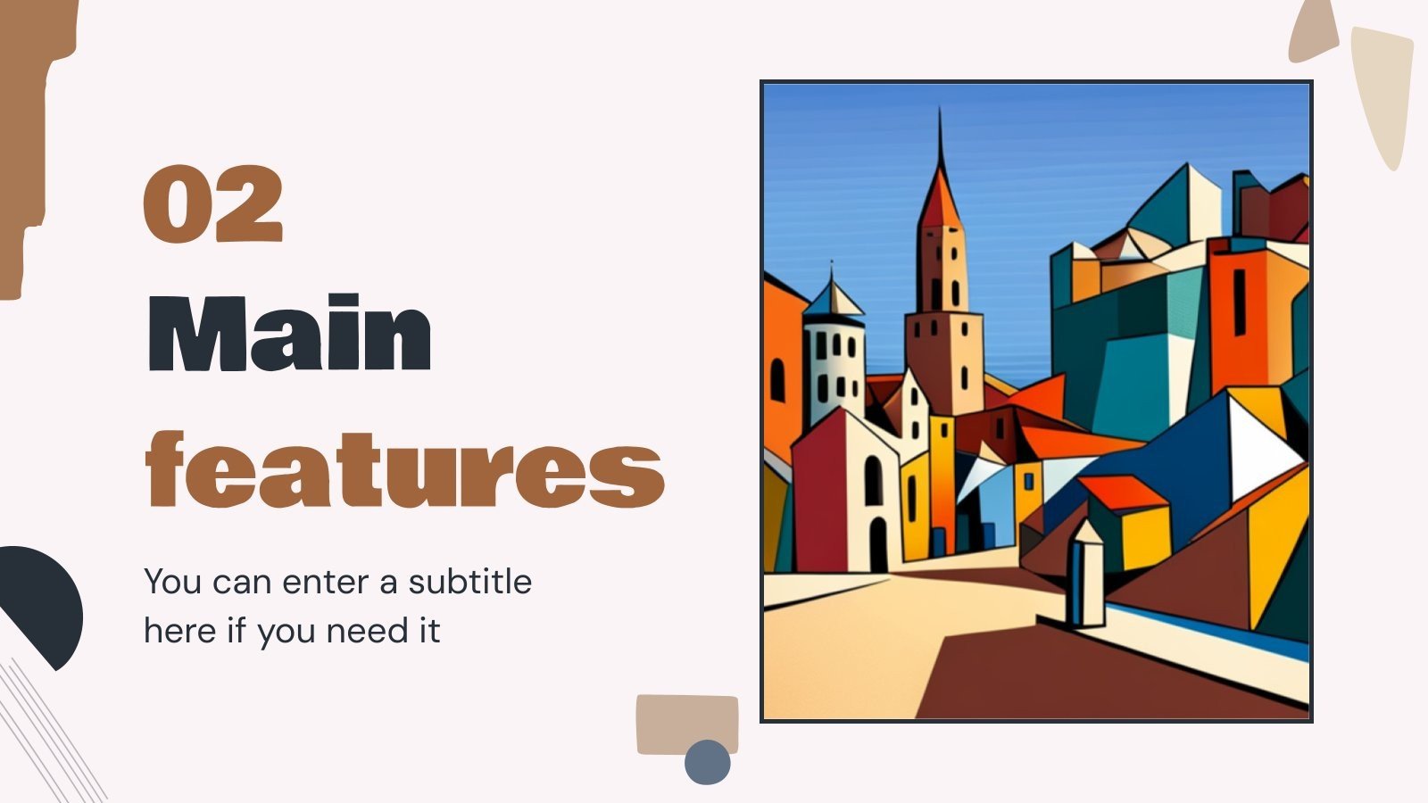 Art Subject for High School: Cubism Painters Presentation