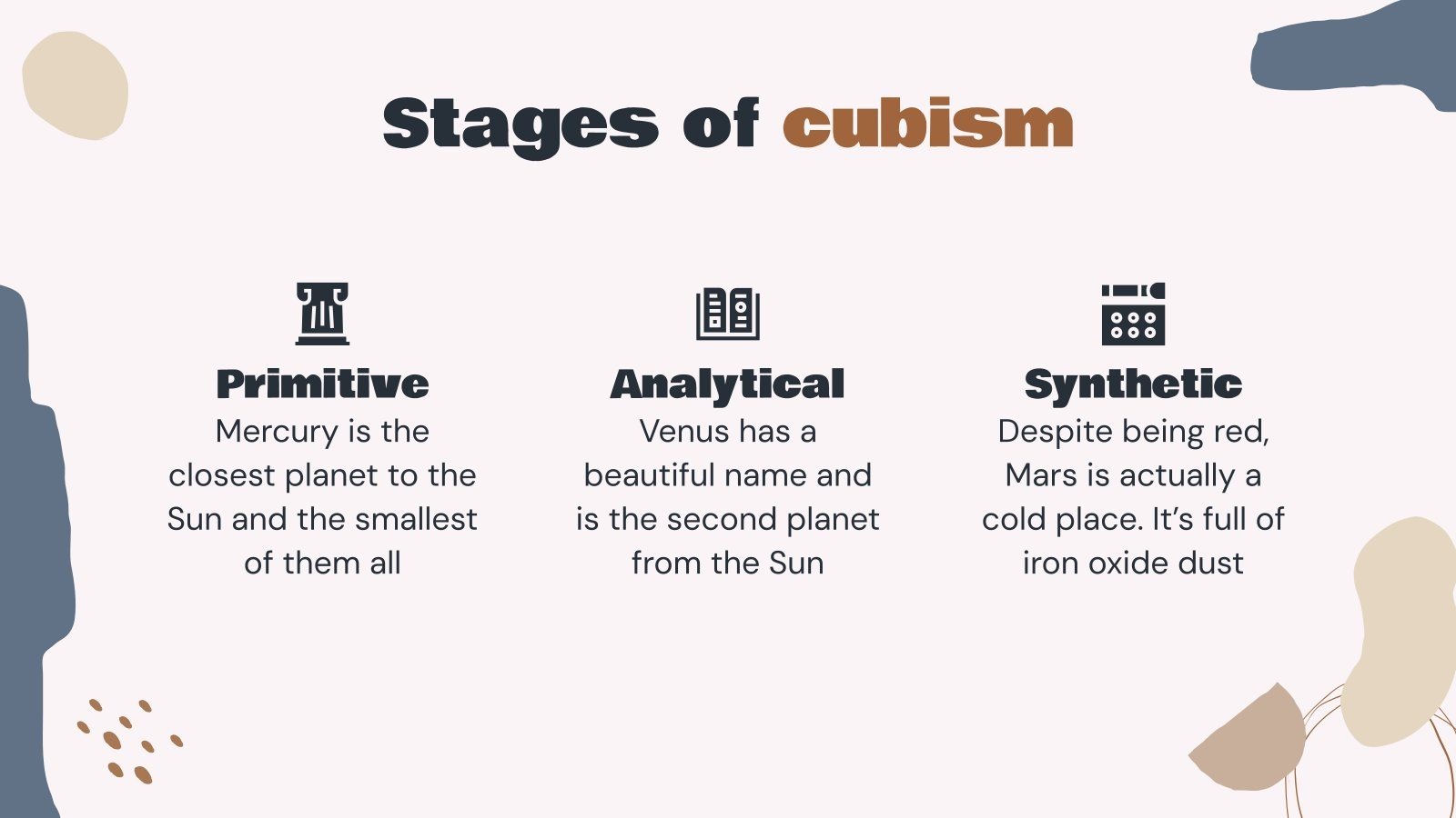 Art Subject for High School: Cubism Painters Presentation