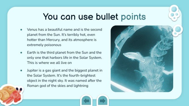 Sea Life Vocabulary Activities for Pre-K Presentation