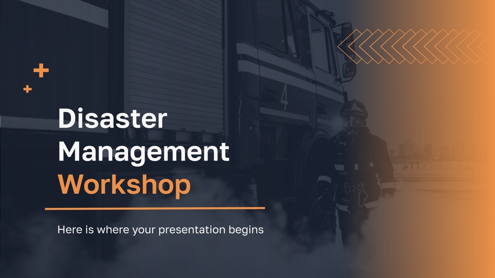 Plantillas gratis para Google Slides y PPT sobre desastres