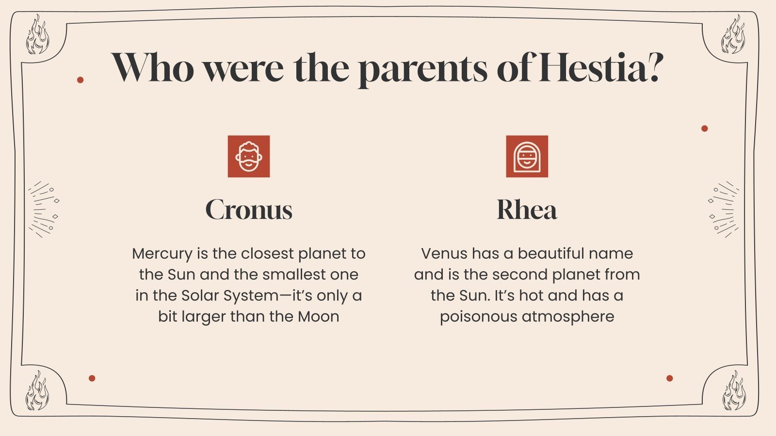 Ancient Greek Goddess: Hestia Presentation