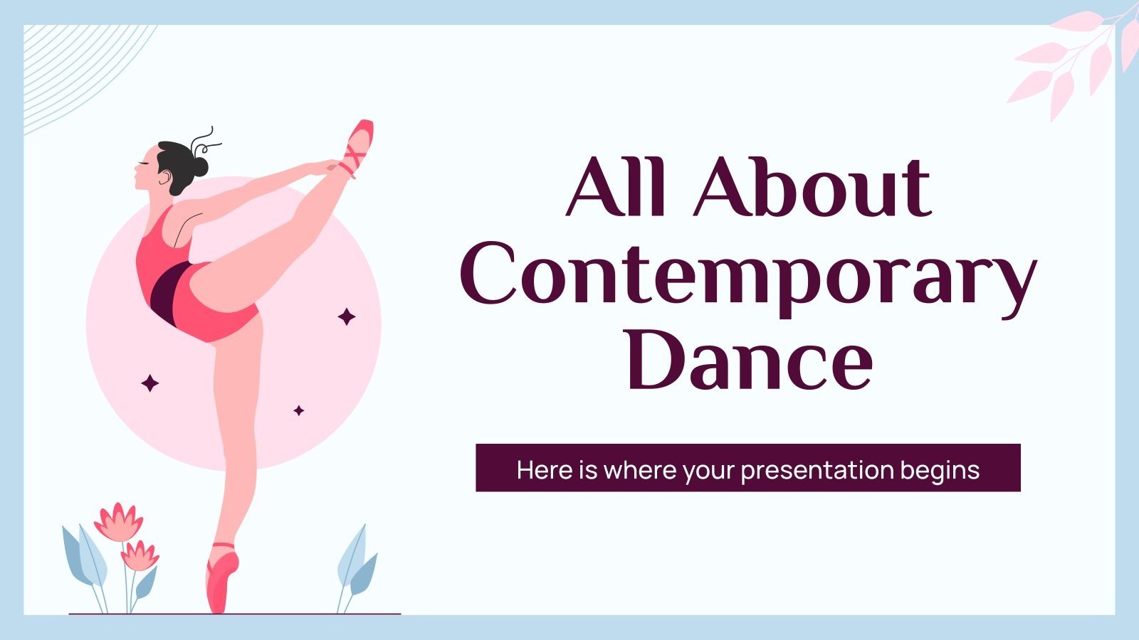 All About Contemporary Dance Presentation