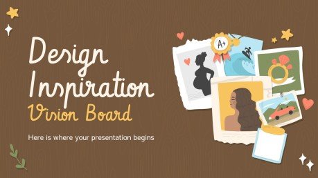 Vision board templates for Google Slides & PowerPoint