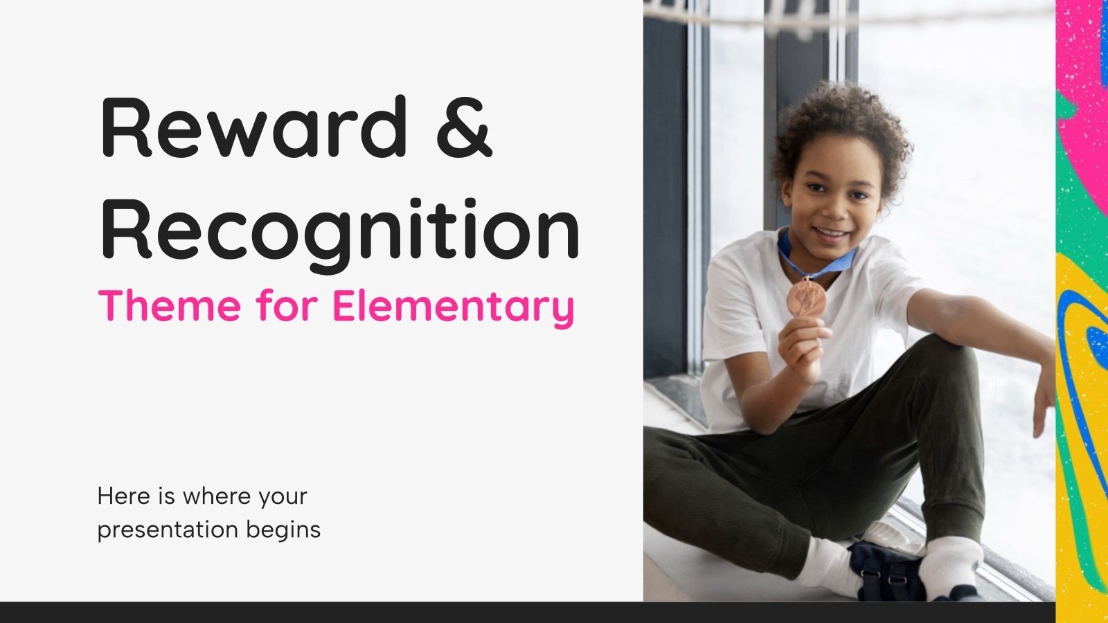 Reward & Recognition Theme for Elementary Presentation