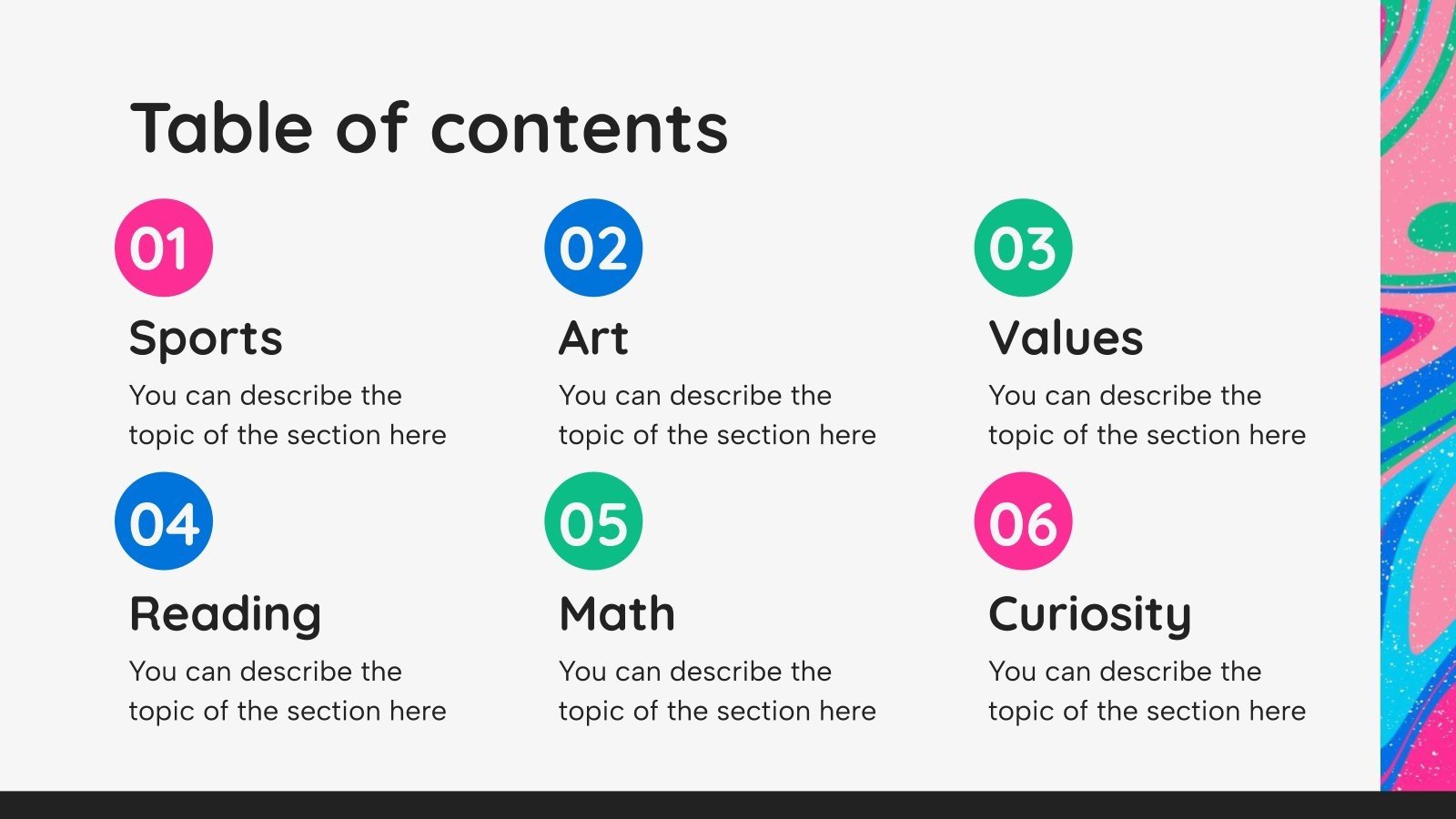 Reward & Recognition Theme for Elementary Presentation