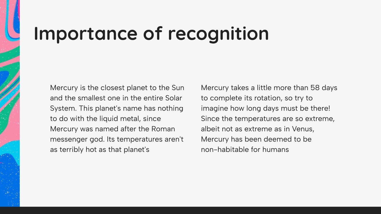 Reward & Recognition Theme for Elementary Presentation