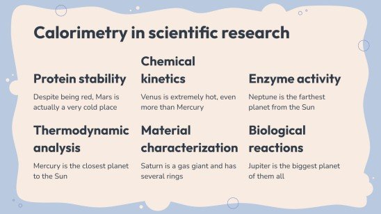 Measuring Heat: Calorimetry Techniques Presentation