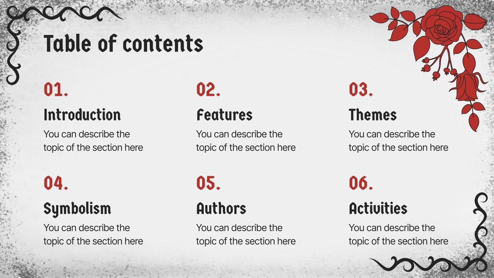 Gothic Literature Presentation