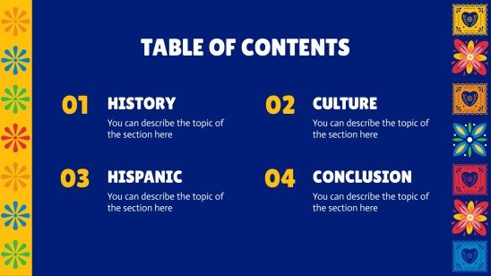 Hispanic Culture Heritage Presentation