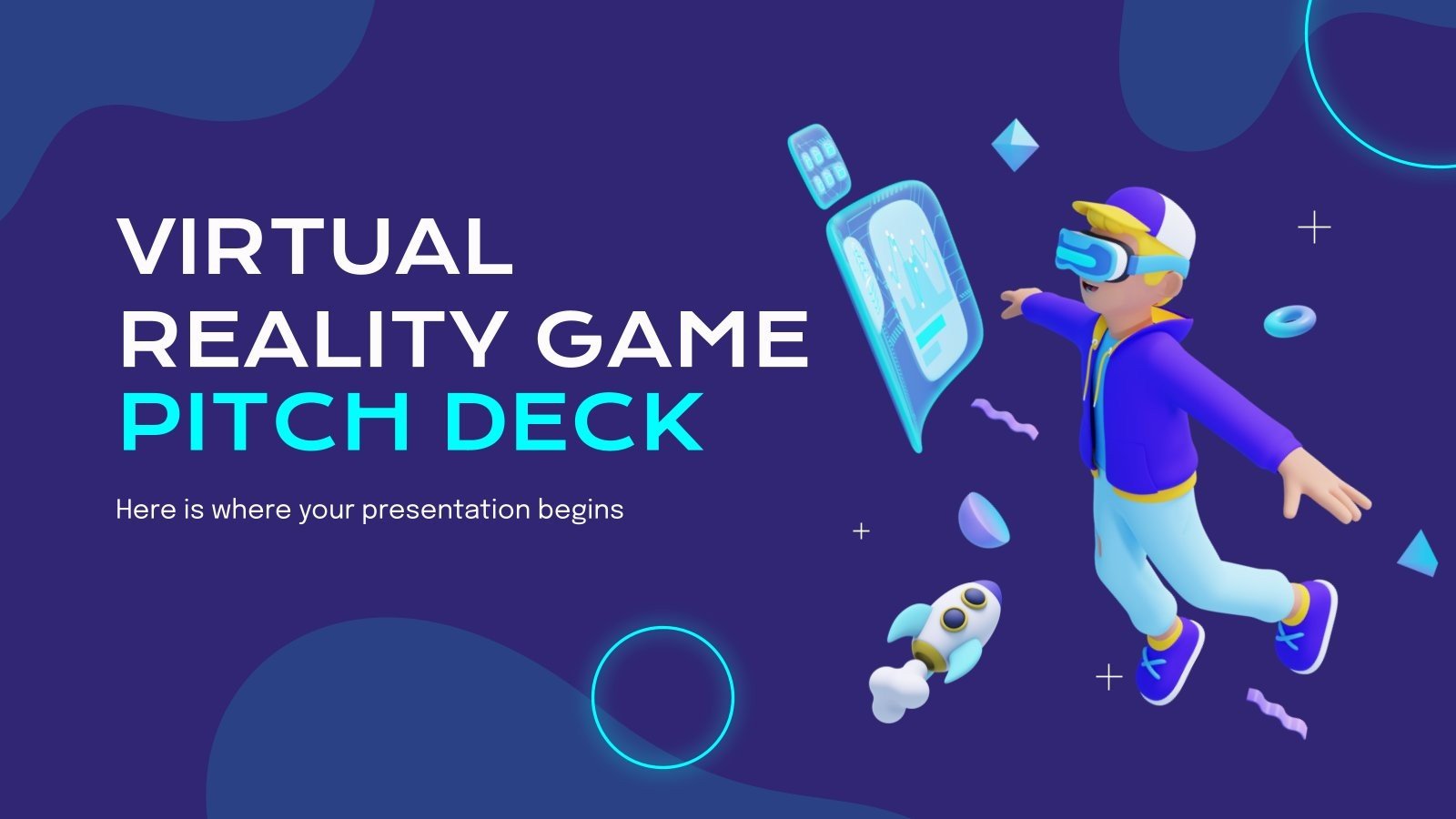 Virtual Reality Game Pitch Deck Presentation
