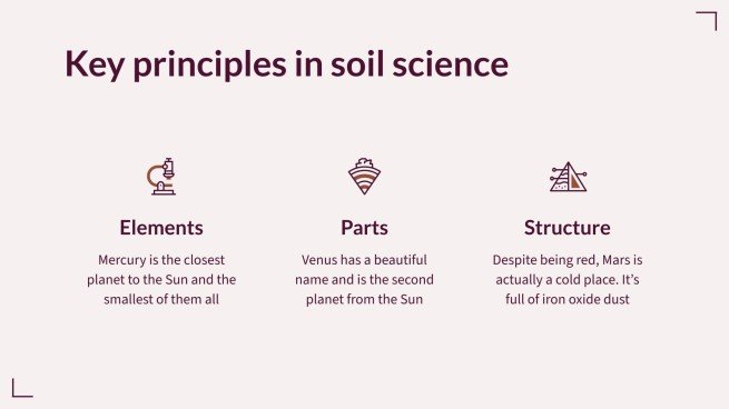 Soil Science Major for College Presentation