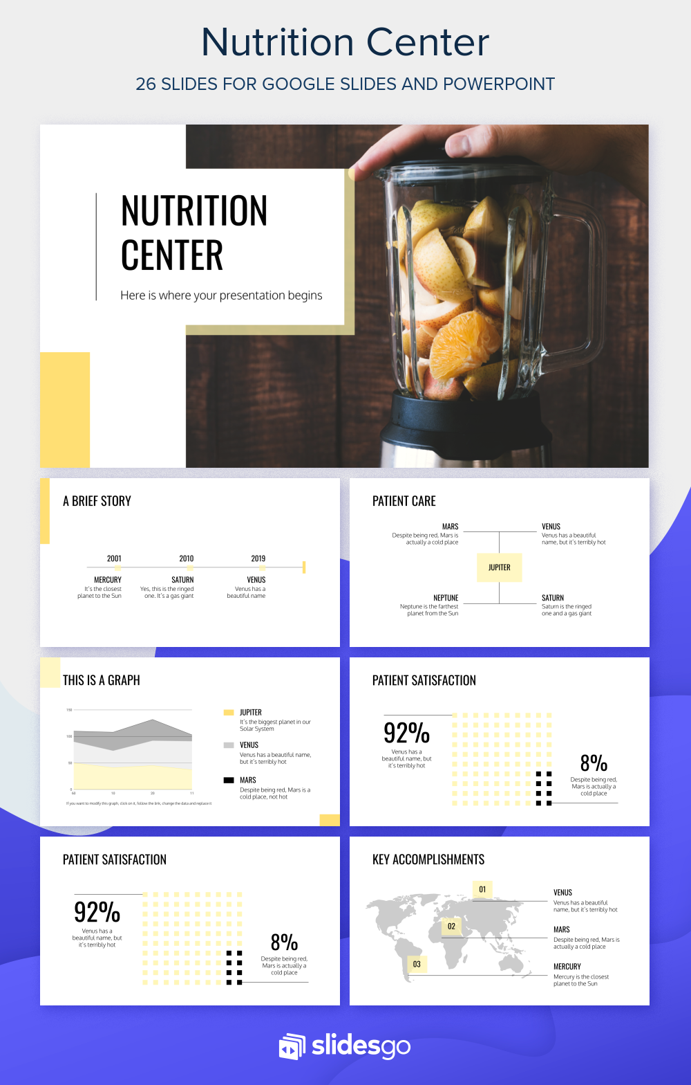 Nutrition Center Google Slides Theme and PowerPoint Template