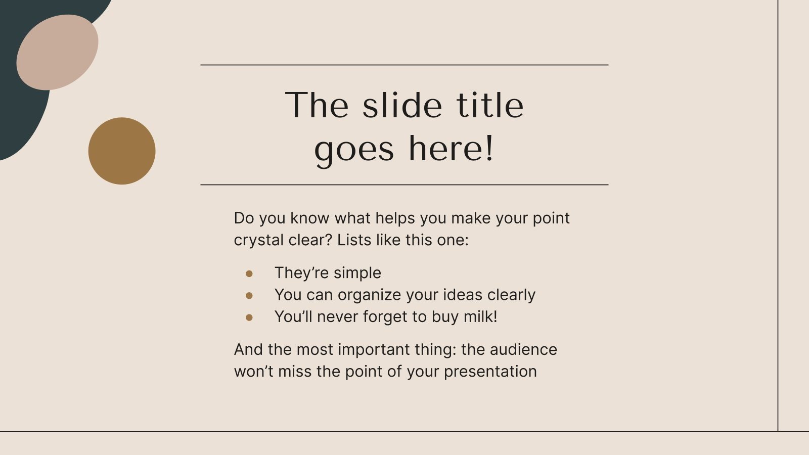 Design Inspiration for High School Presentation