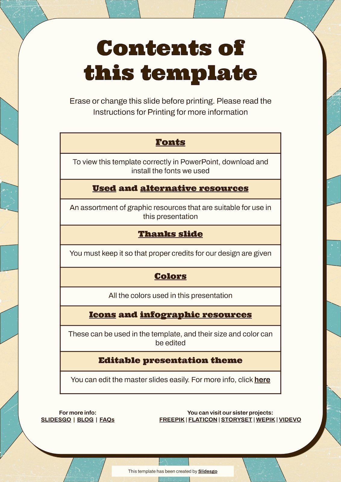 Printable Charity Raffle Presentation