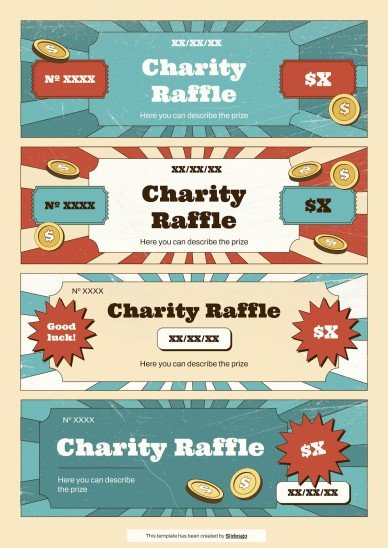 Printable Charity Raffle Presentation
