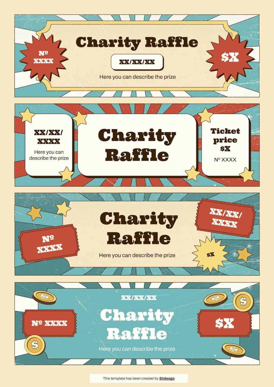 Printable Charity Raffle Presentation