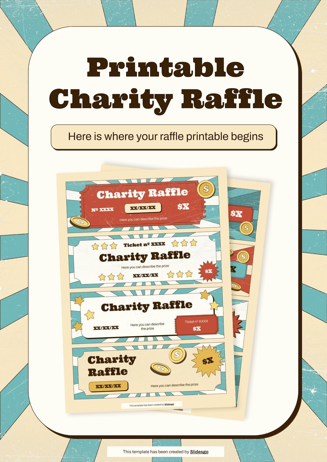 Printable Charity Raffle Presentation