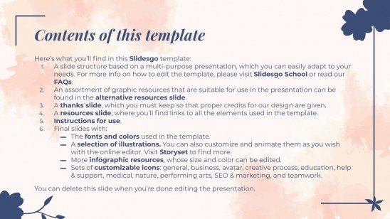 Pastel Elegant Slides for College | Google Slides