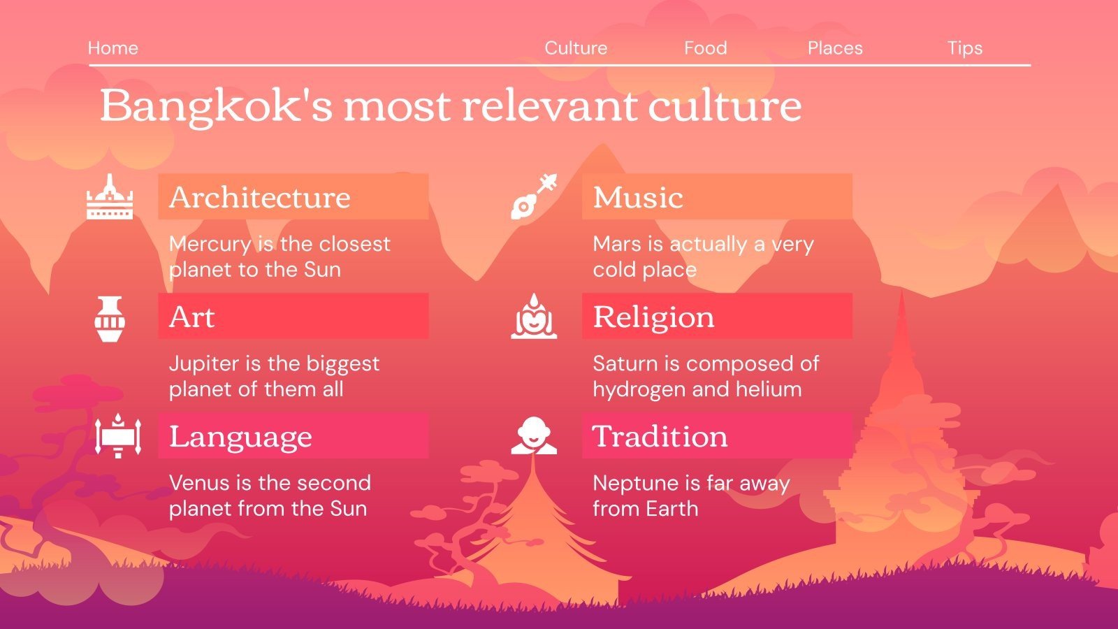 Visit Bangkok Minitheme Presentation