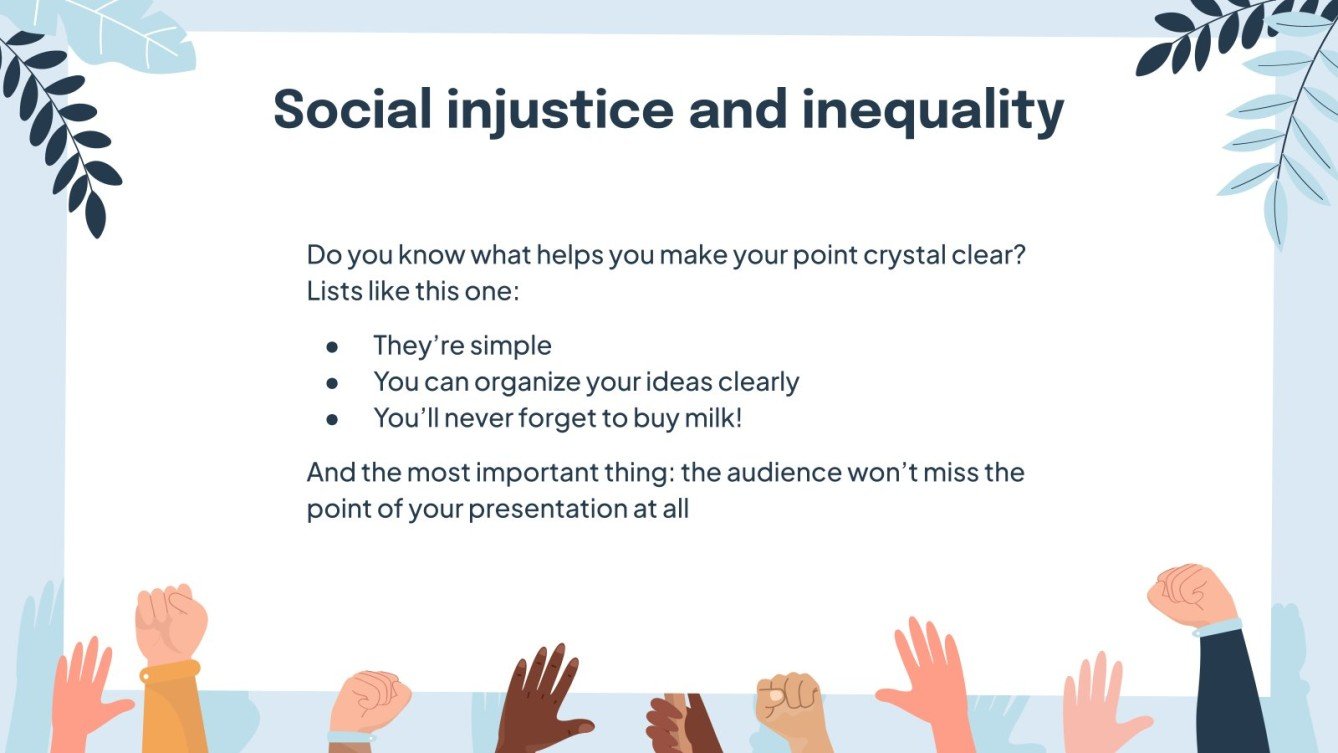 Social Injustice and Inequality Thesis Defense Presentation