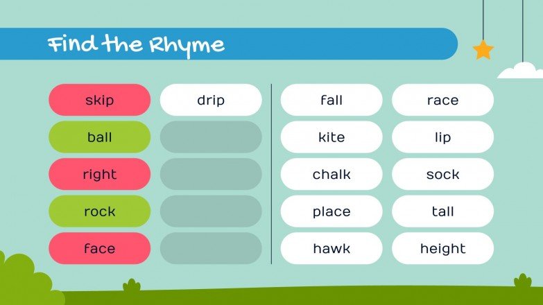 Sticks to Make Sentences | Google Slides & PPT template