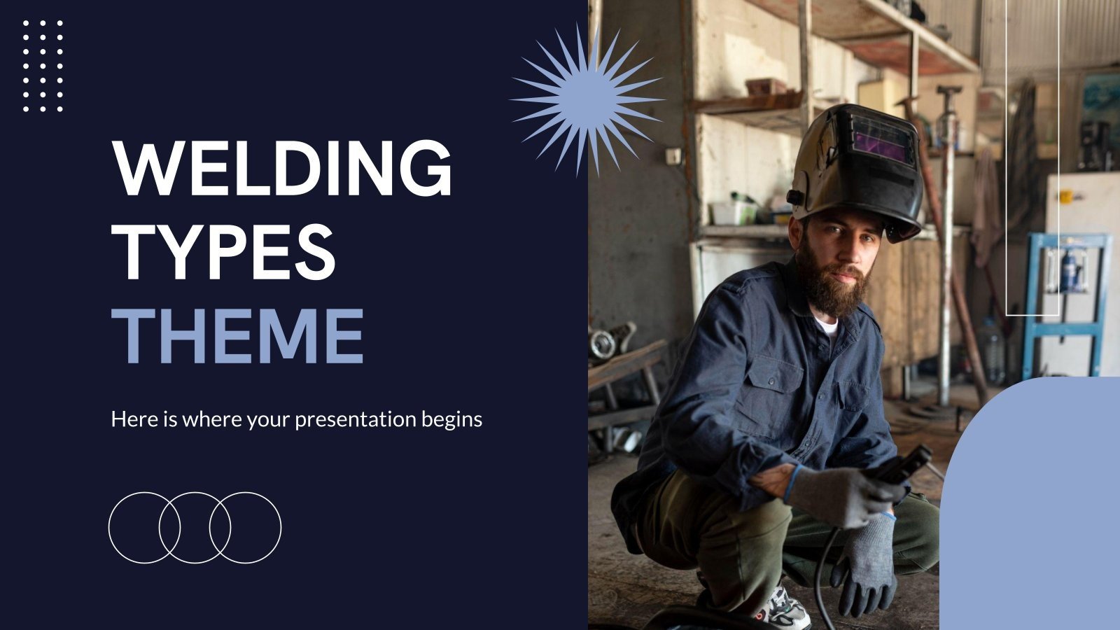 Welding Types Theme Presentation