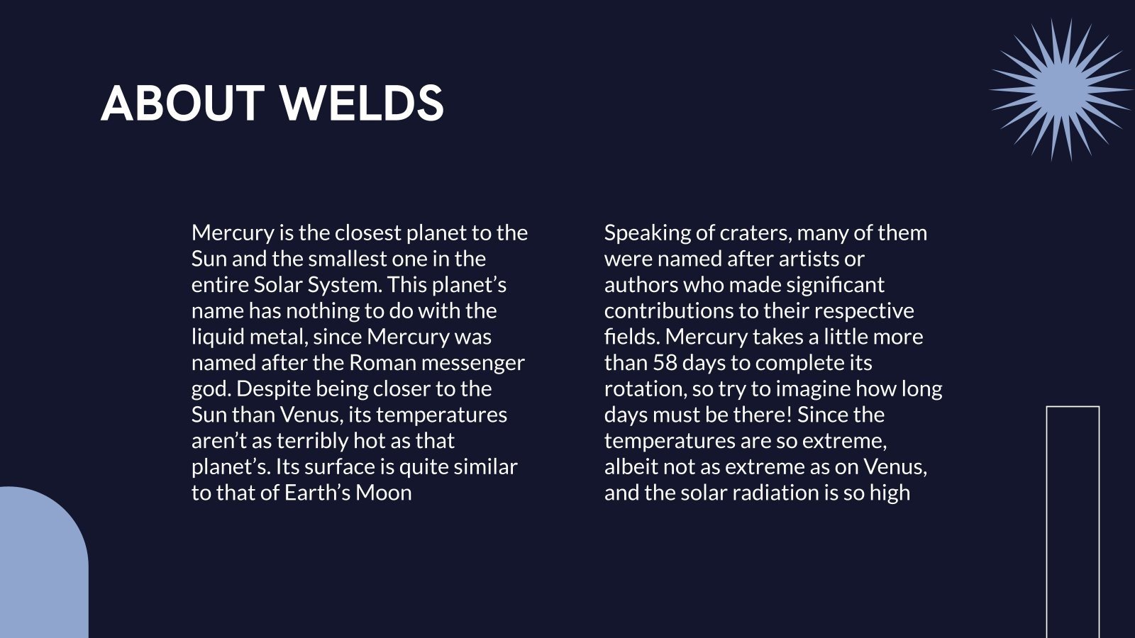 Welding Types Theme Presentation