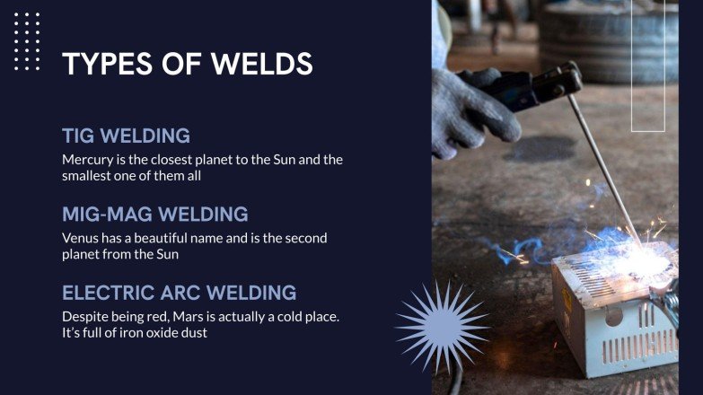 Welding Types Theme Presentation