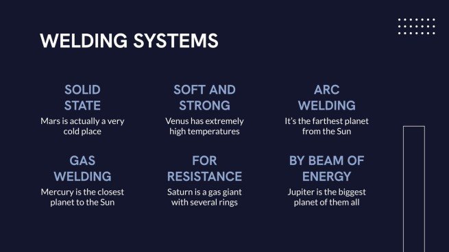 Welding Types Theme Presentation