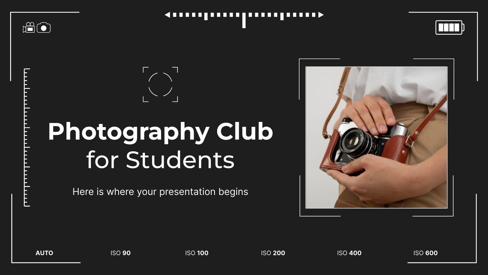 Free Photography Google Slides and PowerPoint templates