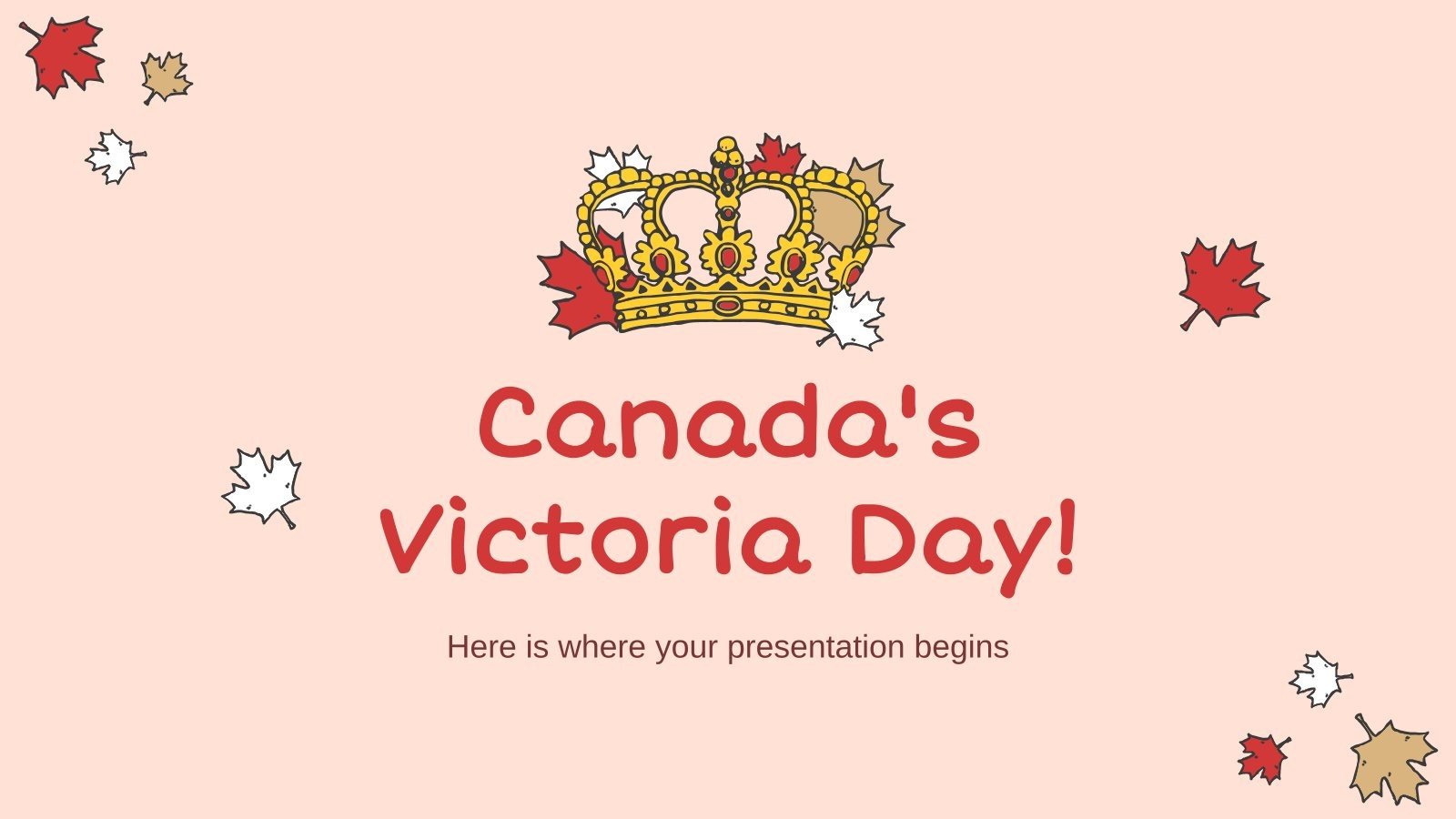 Canada's Victoria Day! | Google Slides and PowerPoint theme
