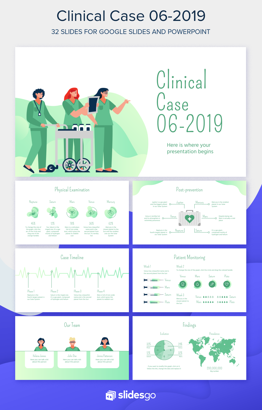 Clinical Case 06-2025 Google Slides Theme and PPT Template
