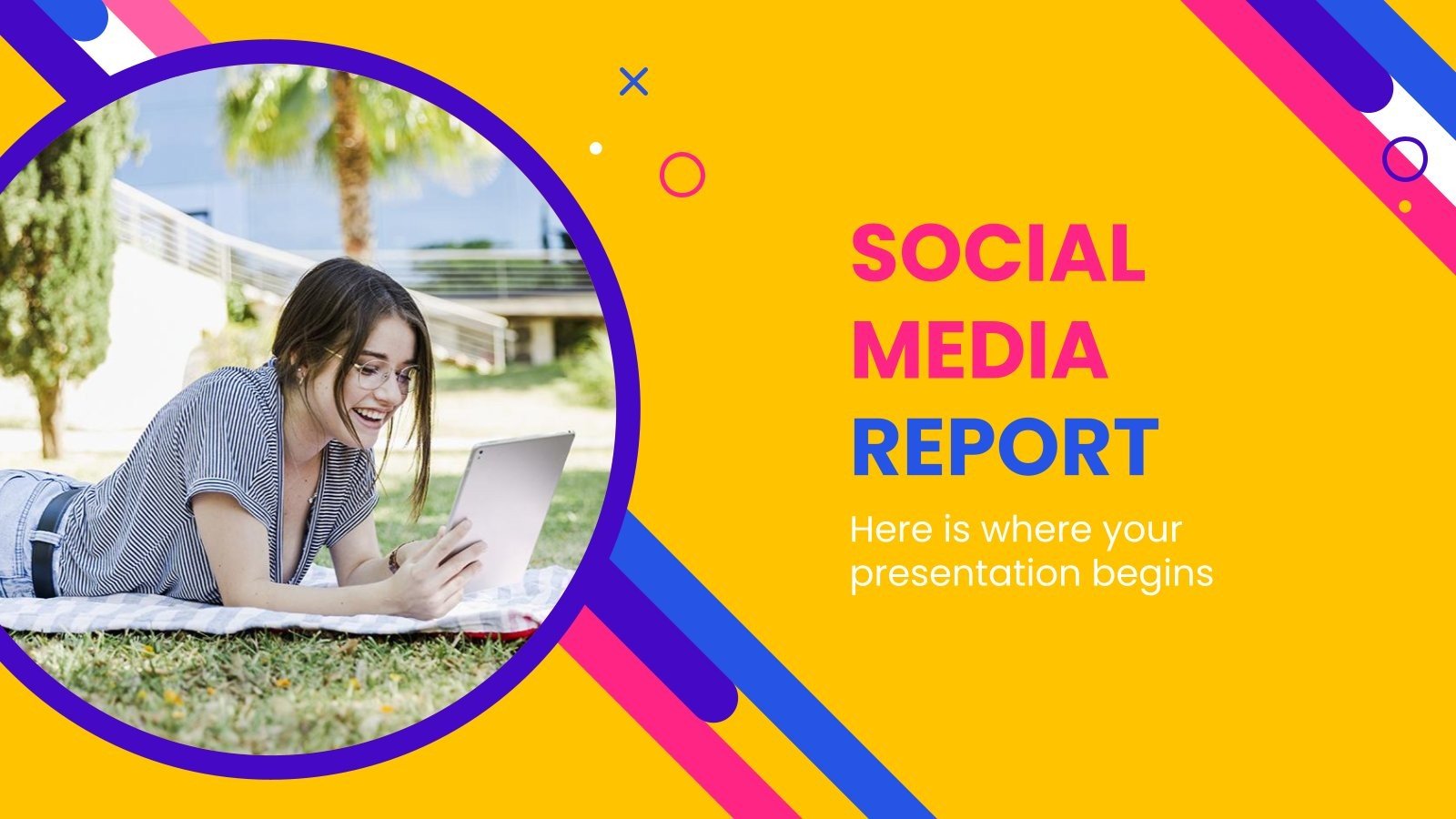 Social Media Report | Google Slides and PowerPoint template