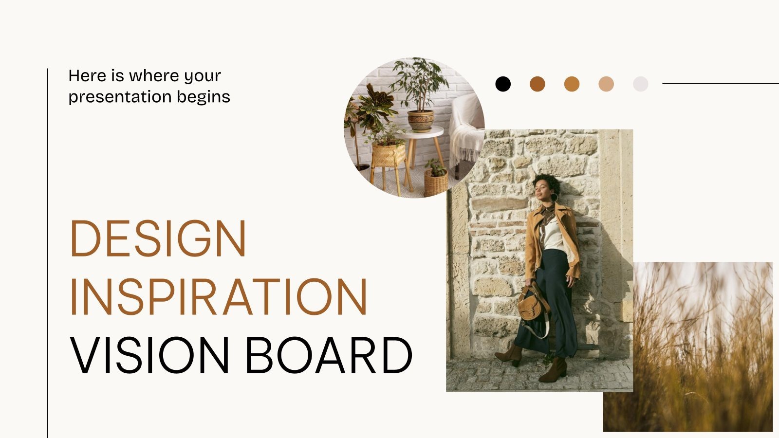 Vision board templates for Google Slides & PowerPoint