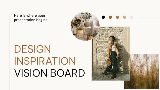 Vision board templates for Google Slides & PowerPoint
