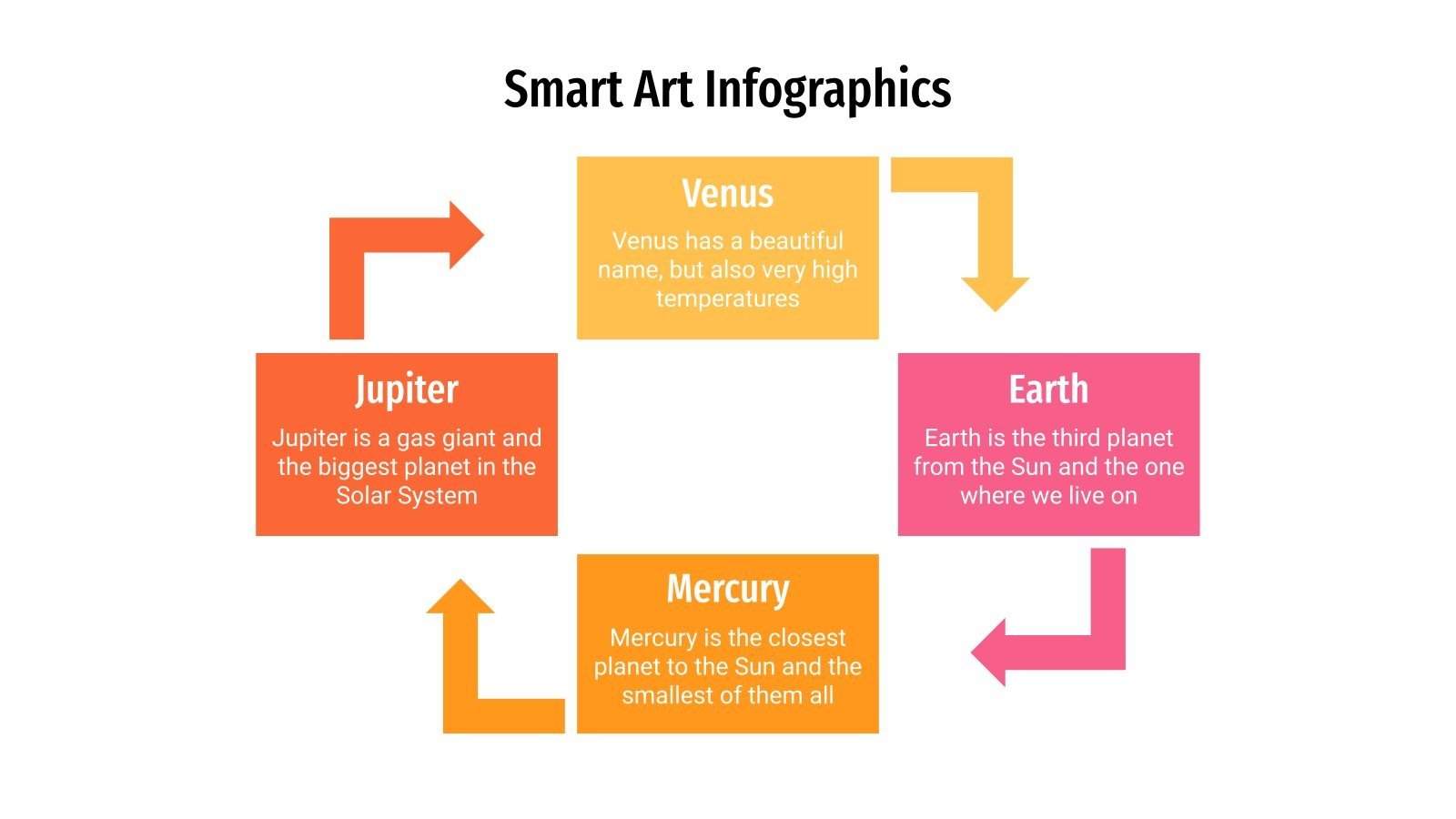 Smart Art Infografiken | Google Slides & PowerPoint Vorlage