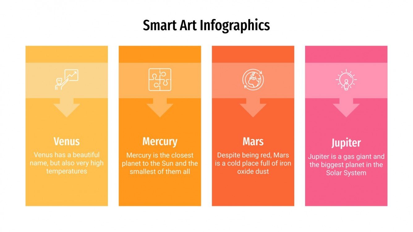 Infografías de SmartArt | Tema de Google Slides y PowerPoint
