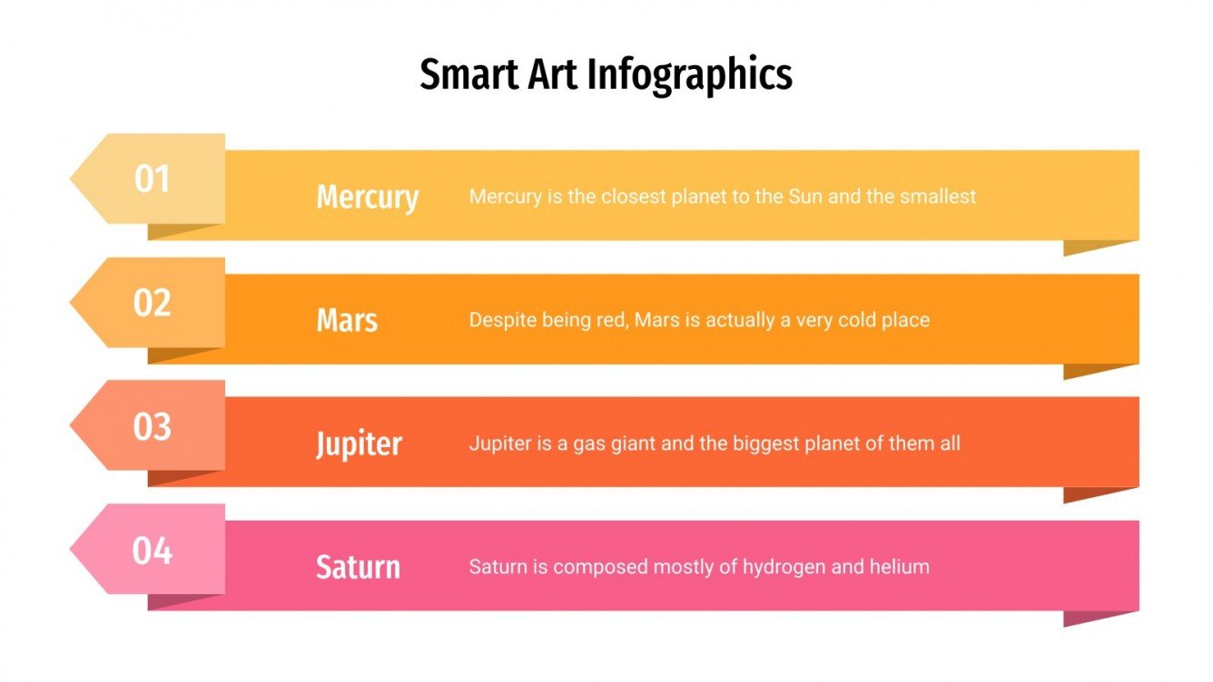 Infografías de SmartArt | Tema de Google Slides y PowerPoint
