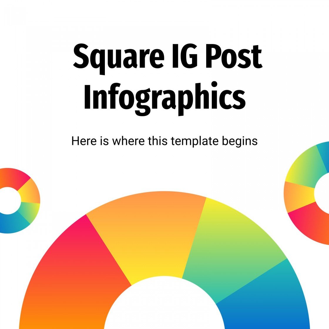 Square IG Post Infographics | Google Slides & PowerPoint