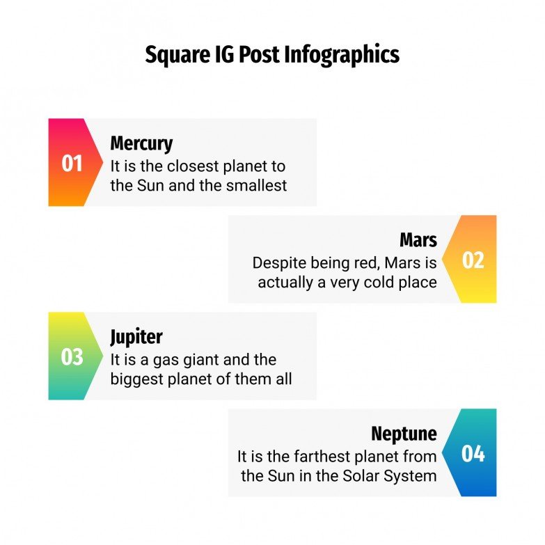 Square IG Post Infographics | Google Slides & PowerPoint