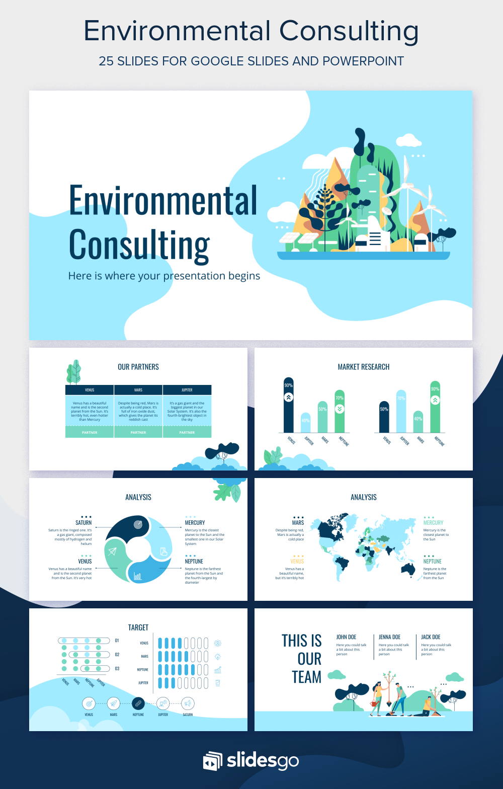 Environmental Consulting Google Slides Theme and PowerPoint Template