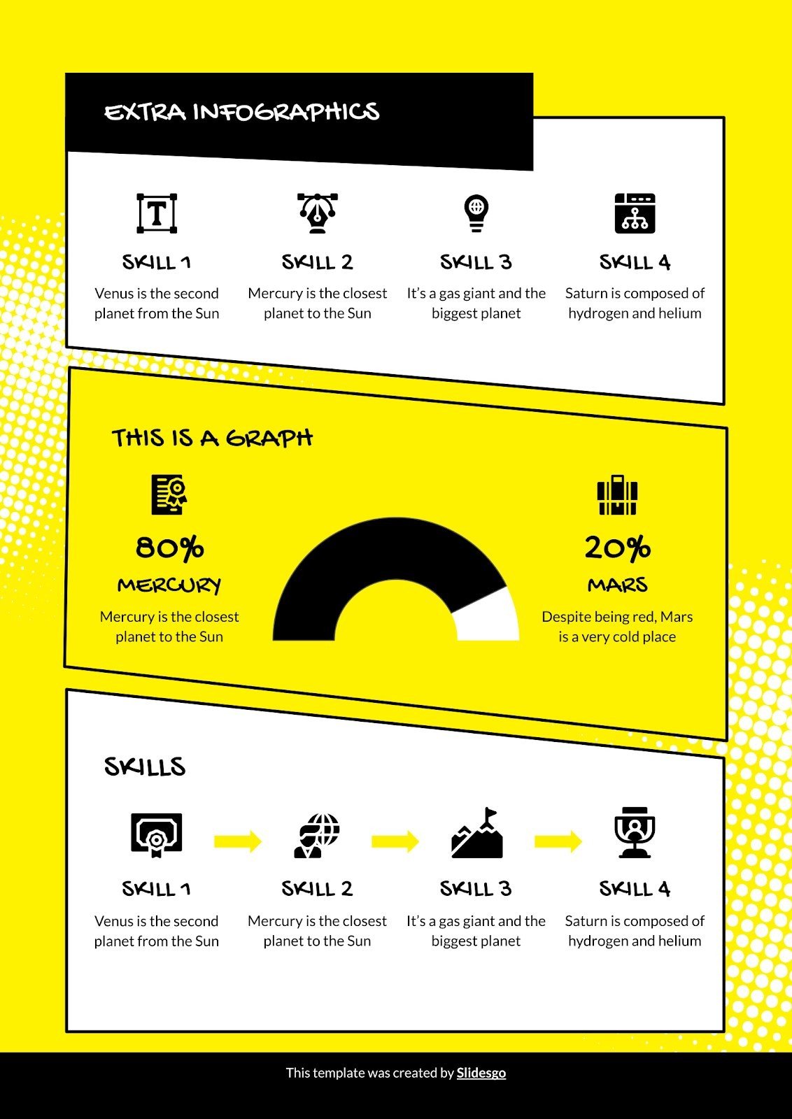 Comic Illustrator CV | Google Slides & PowerPoint Template