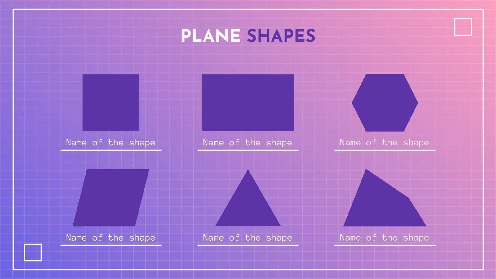 Geometry for Elementary 2nd Grade | Google Slides & PPT