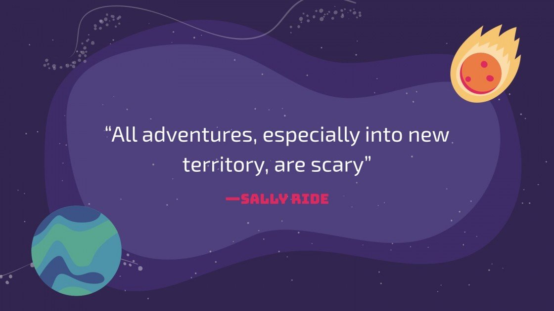 Día de Sally Ride| Plantilla para Google Slides y PowerPoint