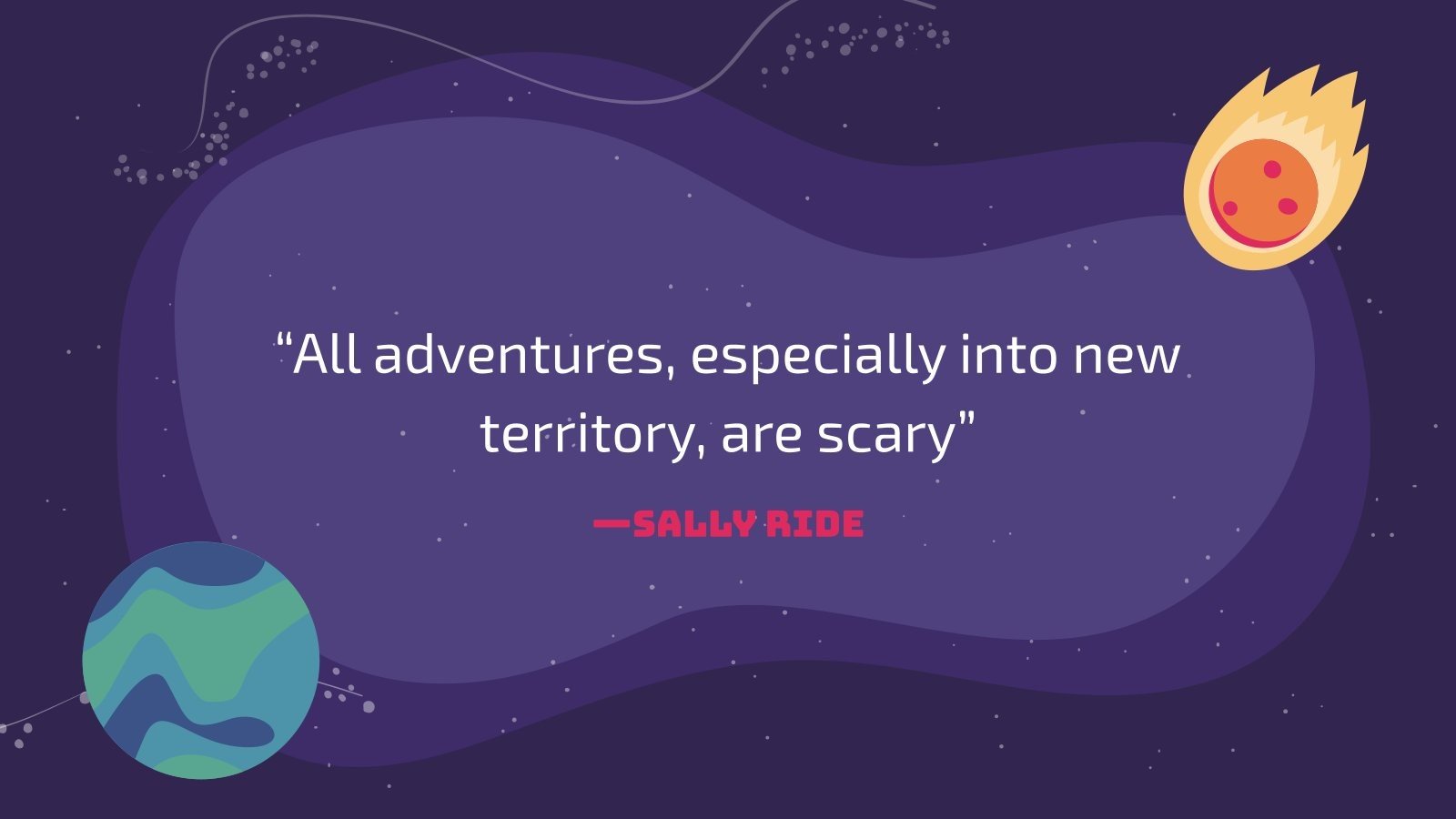 Sally Ride Day | Google Slides Theme & PowerPoint Template