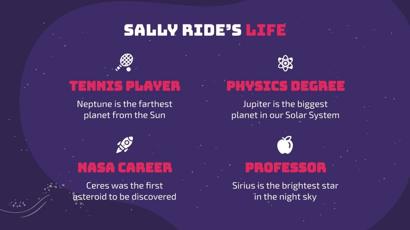 Día de Sally Ride| Plantilla para Google Slides y PowerPoint