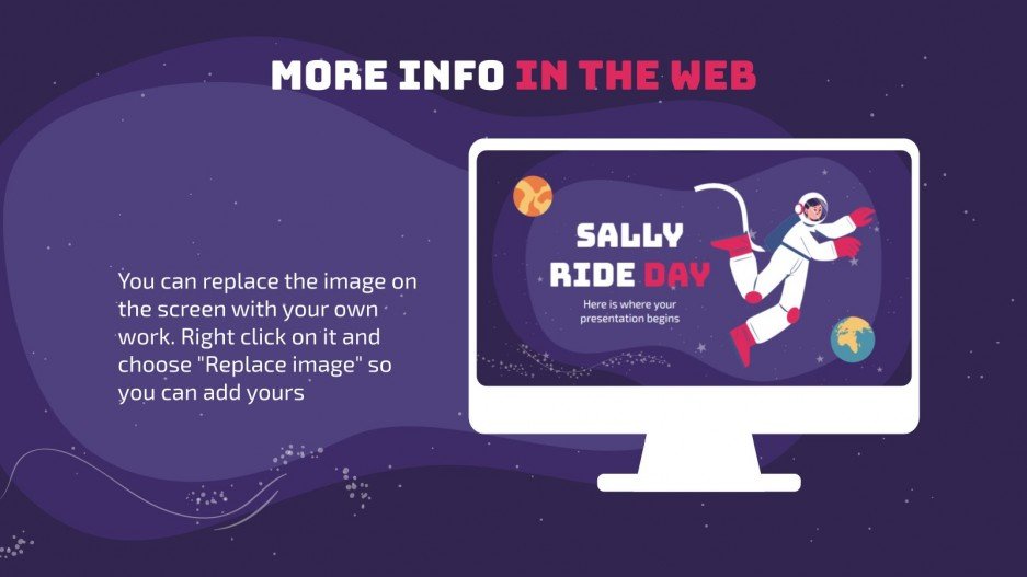 Día de Sally Ride| Plantilla para Google Slides y PowerPoint