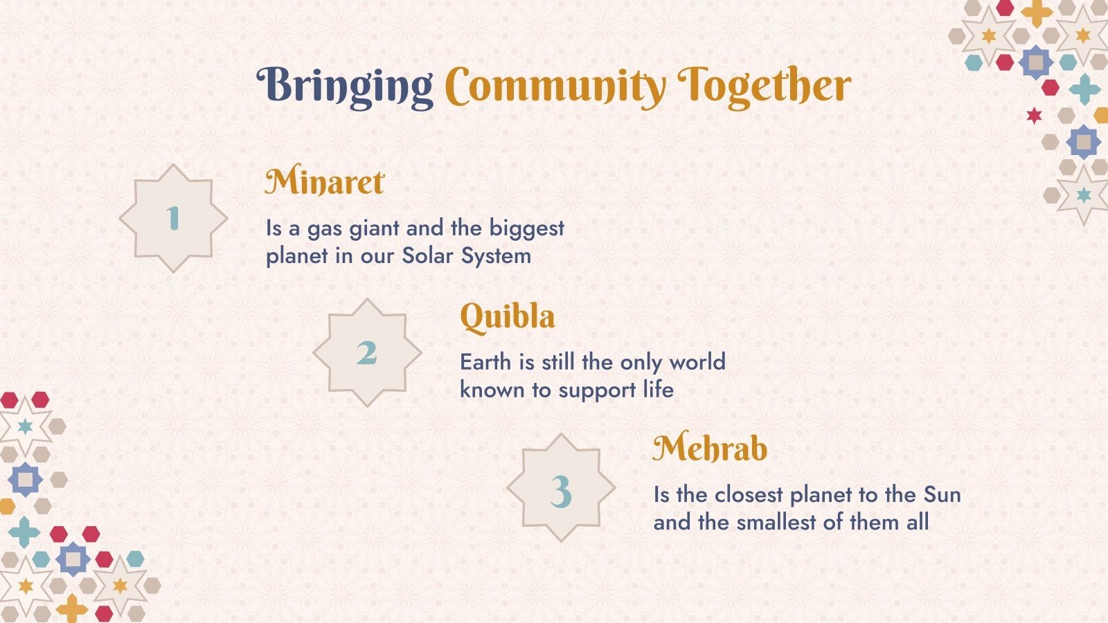 The Architecture of Mosques Presentation