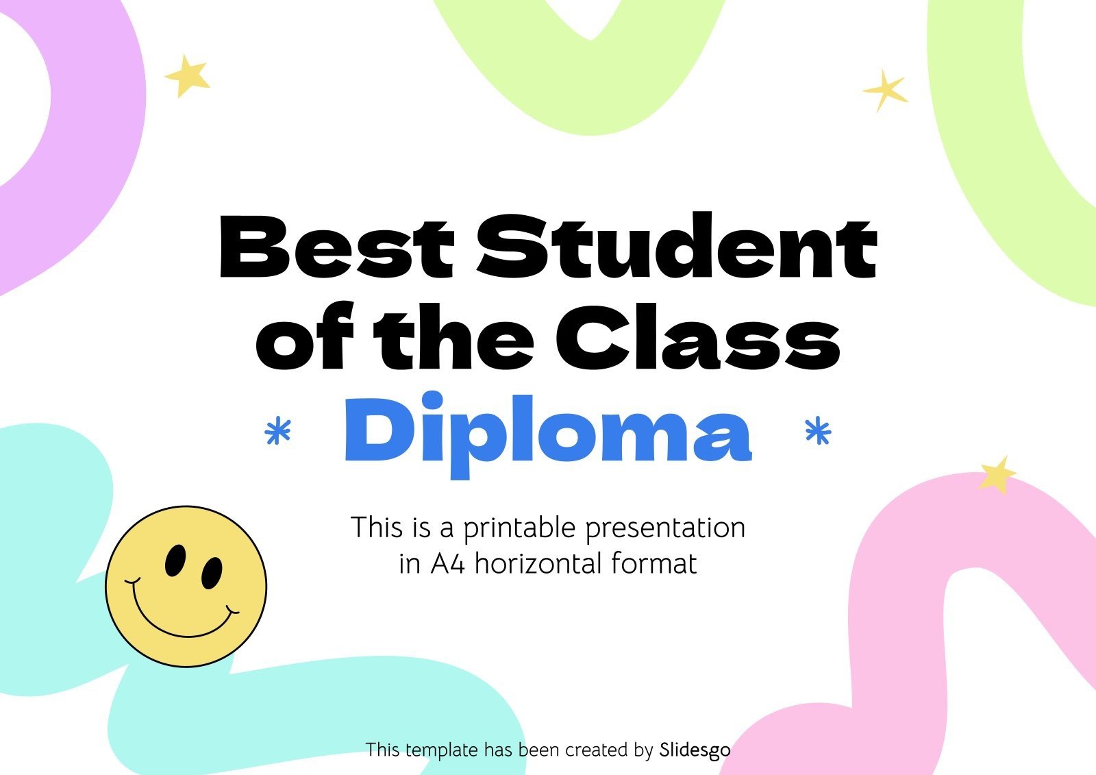 Free Google Slides & PowerPoint presentations with smileys